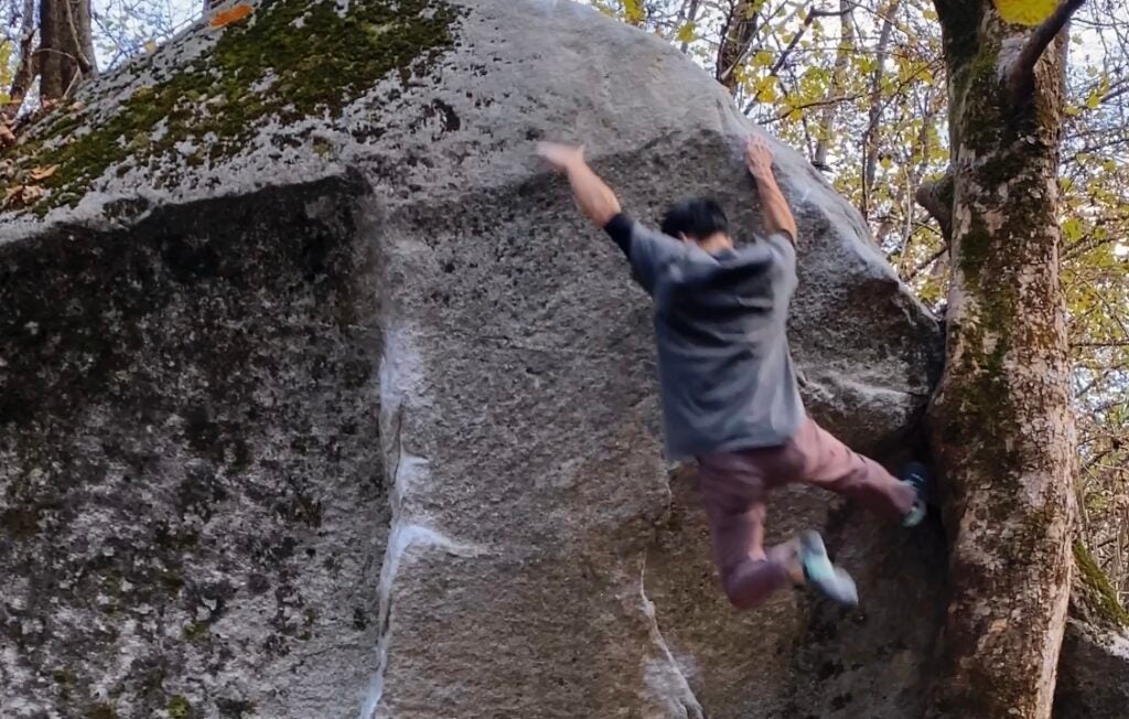 Weekend Whipper: Brutal Fall Off Tall V10 - Climbing