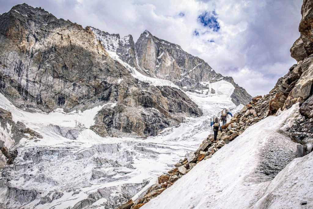 The First Ascent of Brilliant Blue (AI 3 M7+), Kishtwar Himalaya - Climbing