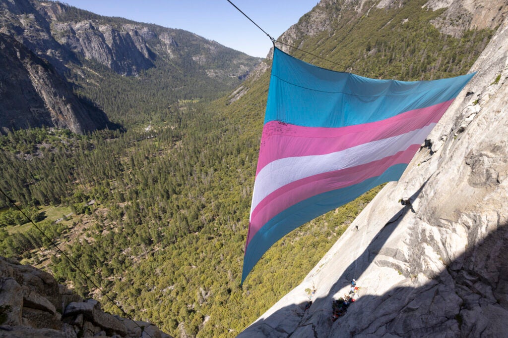 7 Climbers Rigged a Trans Pride Flag Over El Cap. Here’s What They Want ...