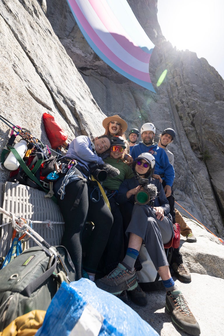 7 Climbers Rigged a Trans Pride Flag Over El Cap. Here’s What They Want ...