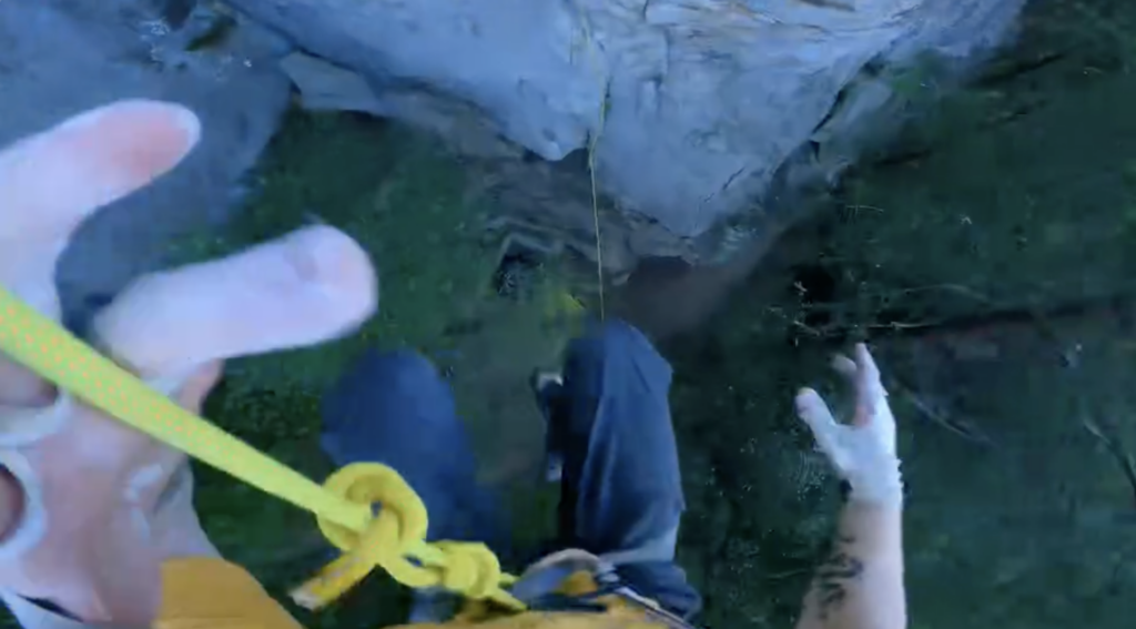 Weekend Whipper: A 20-Foot Drop in First Person POV - Climbing