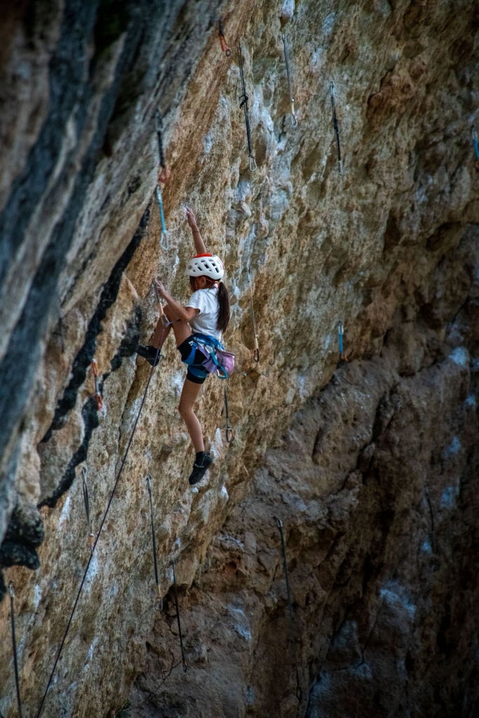 Climbing in Socks? This 5.14b Climber Says It's the Only Way.