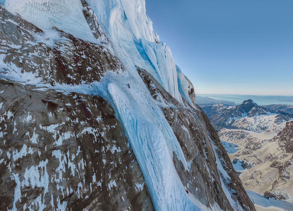 Colin Haley Solos Cerro Torre in Winter - Climbing