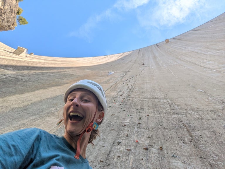 How to Climb the Luzzone Dam (Better Than) Chris Hemsworth